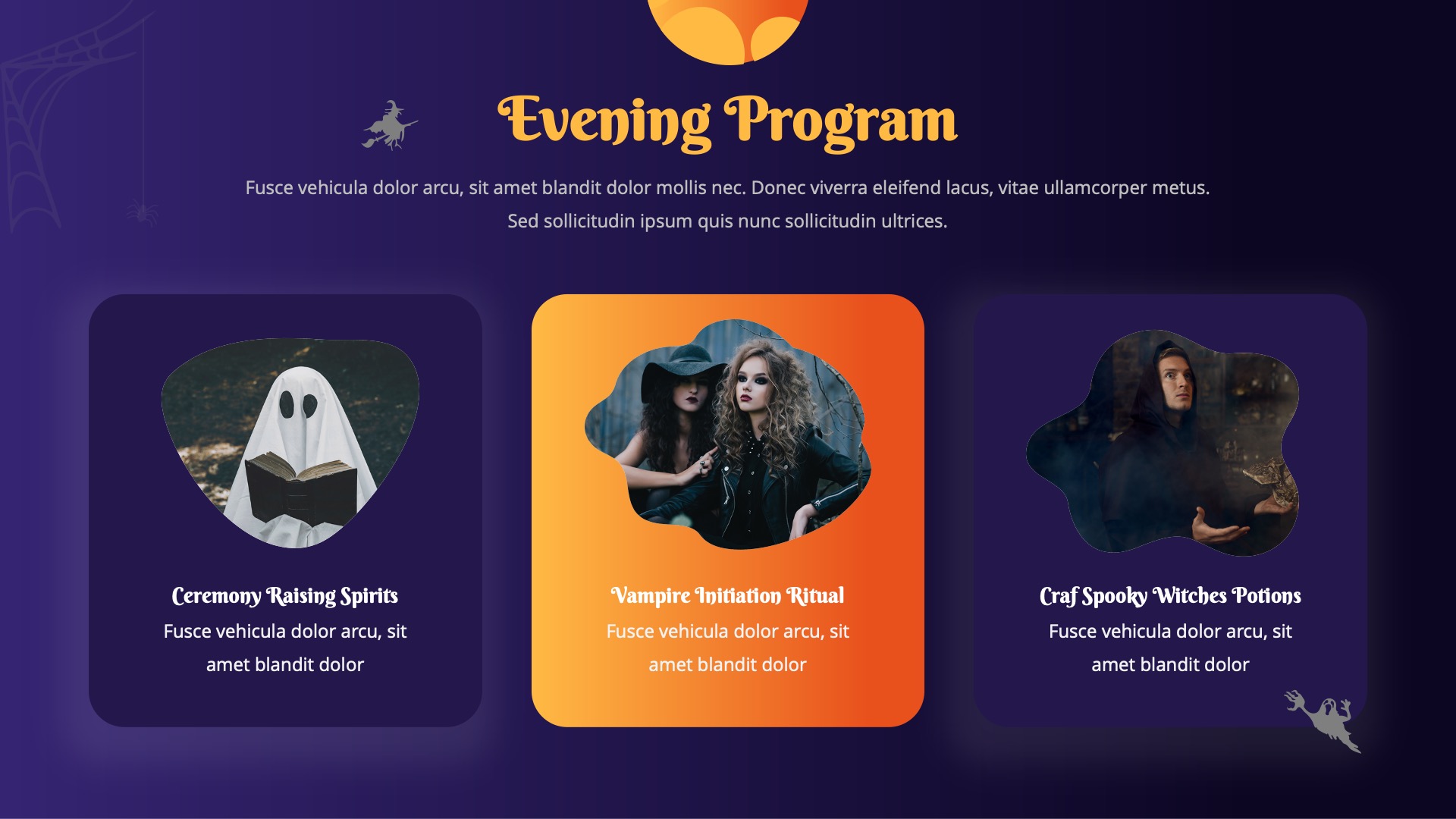Mistery - Halloween Theme Powerpoint Template, Presentation Templates