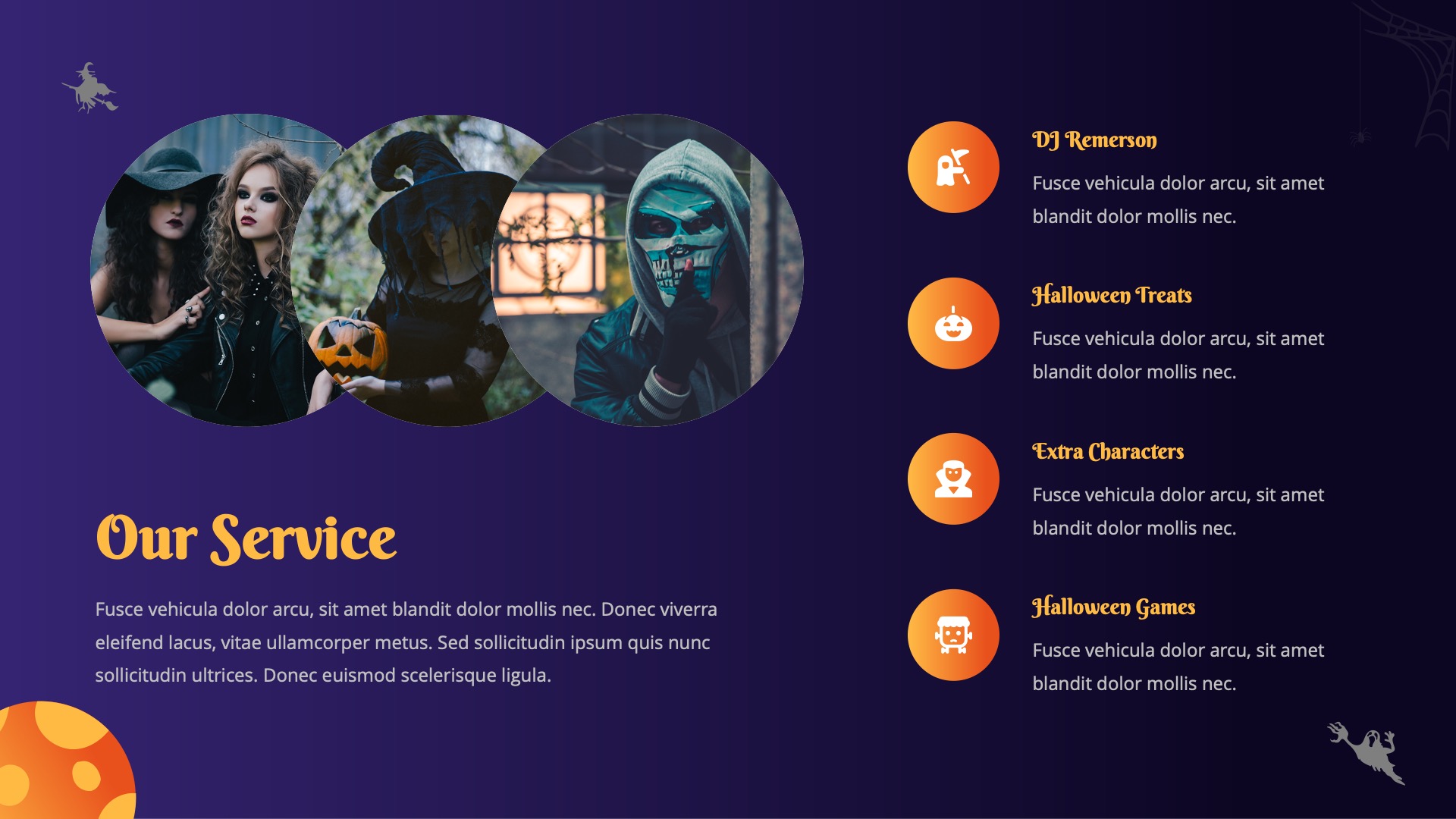 Mistery - Halloween Theme Powerpoint Template, Presentation Templates