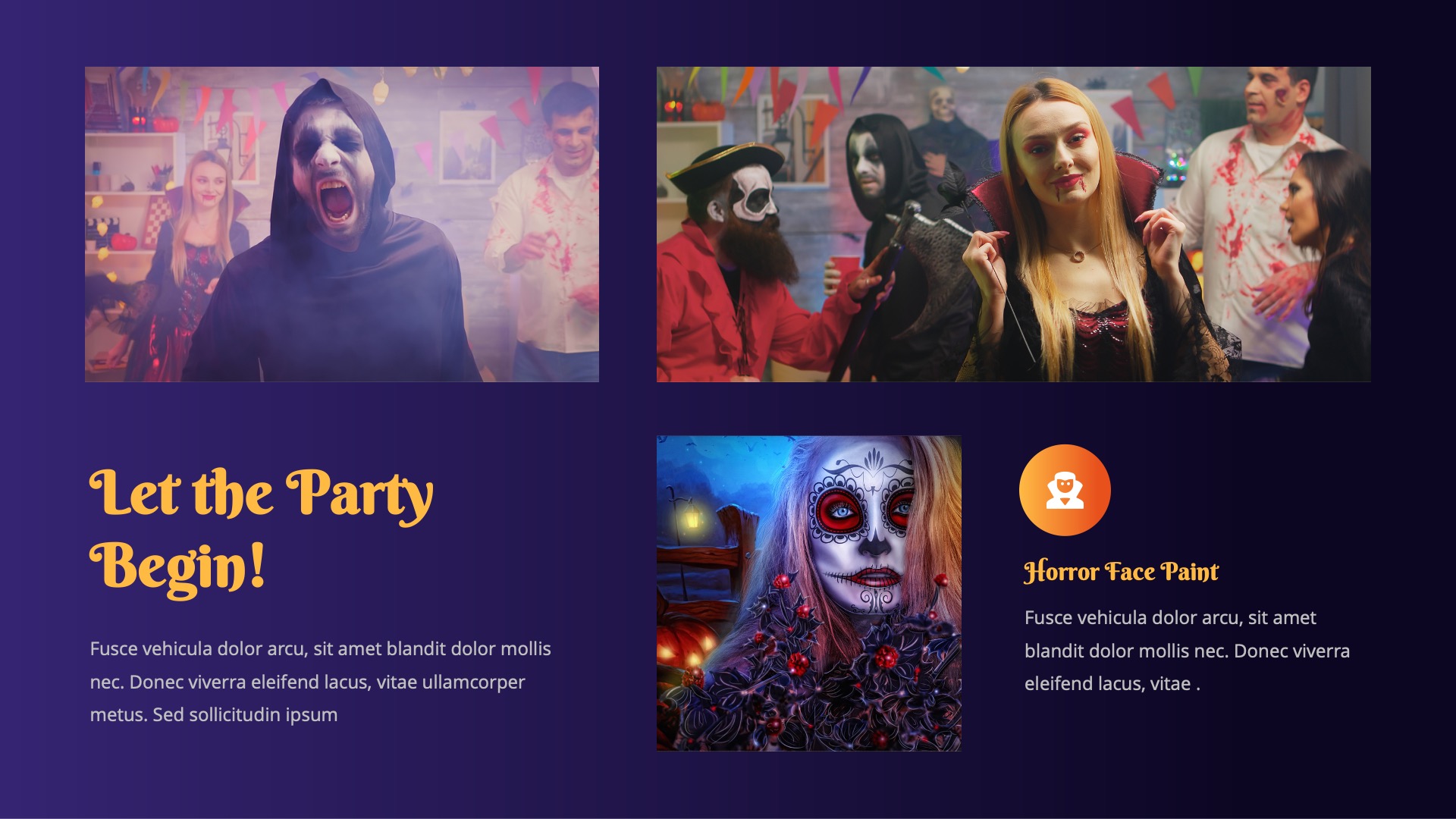 Mistery - Halloween Theme Powerpoint Template, Presentation Templates