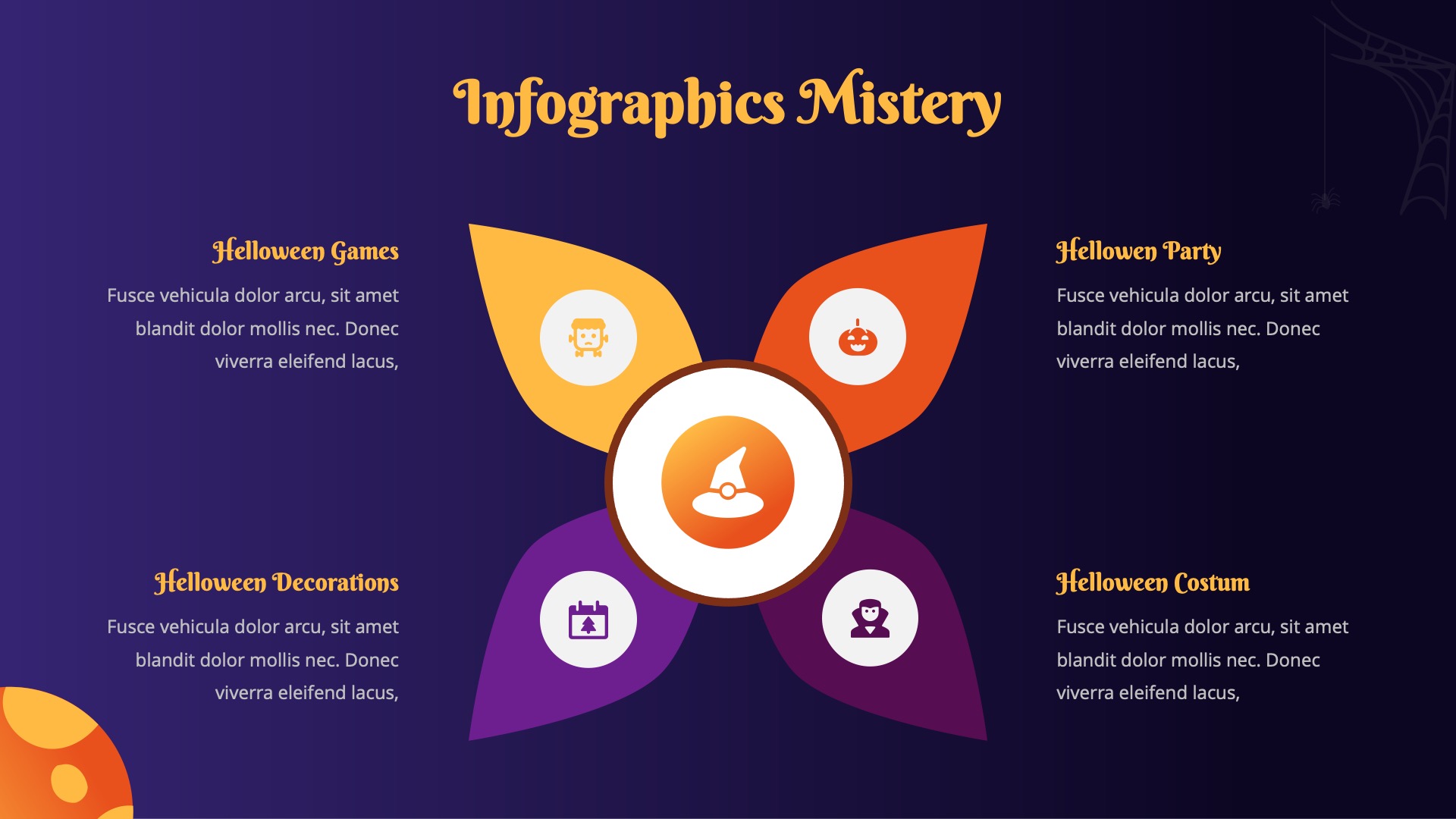 Mistery - Halloween Theme Powerpoint Template, Presentation Templates