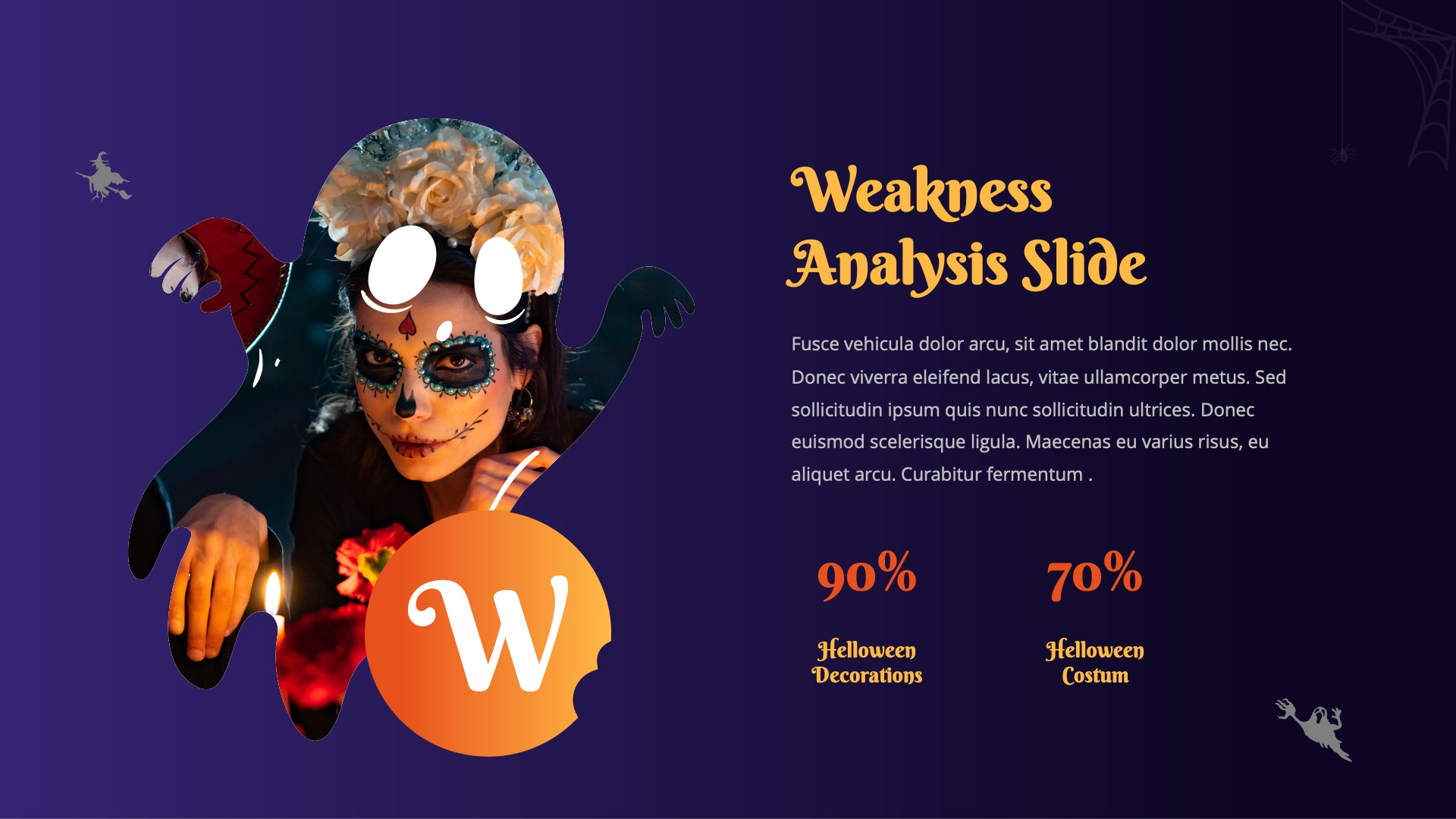 Mistery - Halloween Theme Powerpoint Template, Presentation Templates