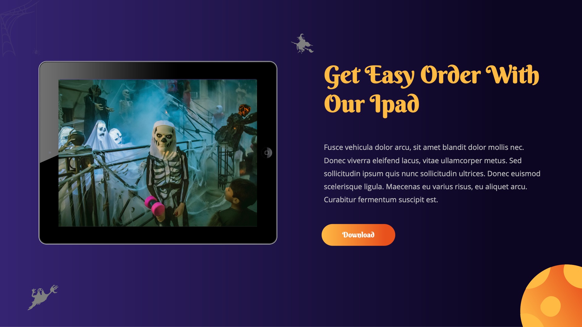 Mistery - Halloween Theme Powerpoint Template, Presentation Templates