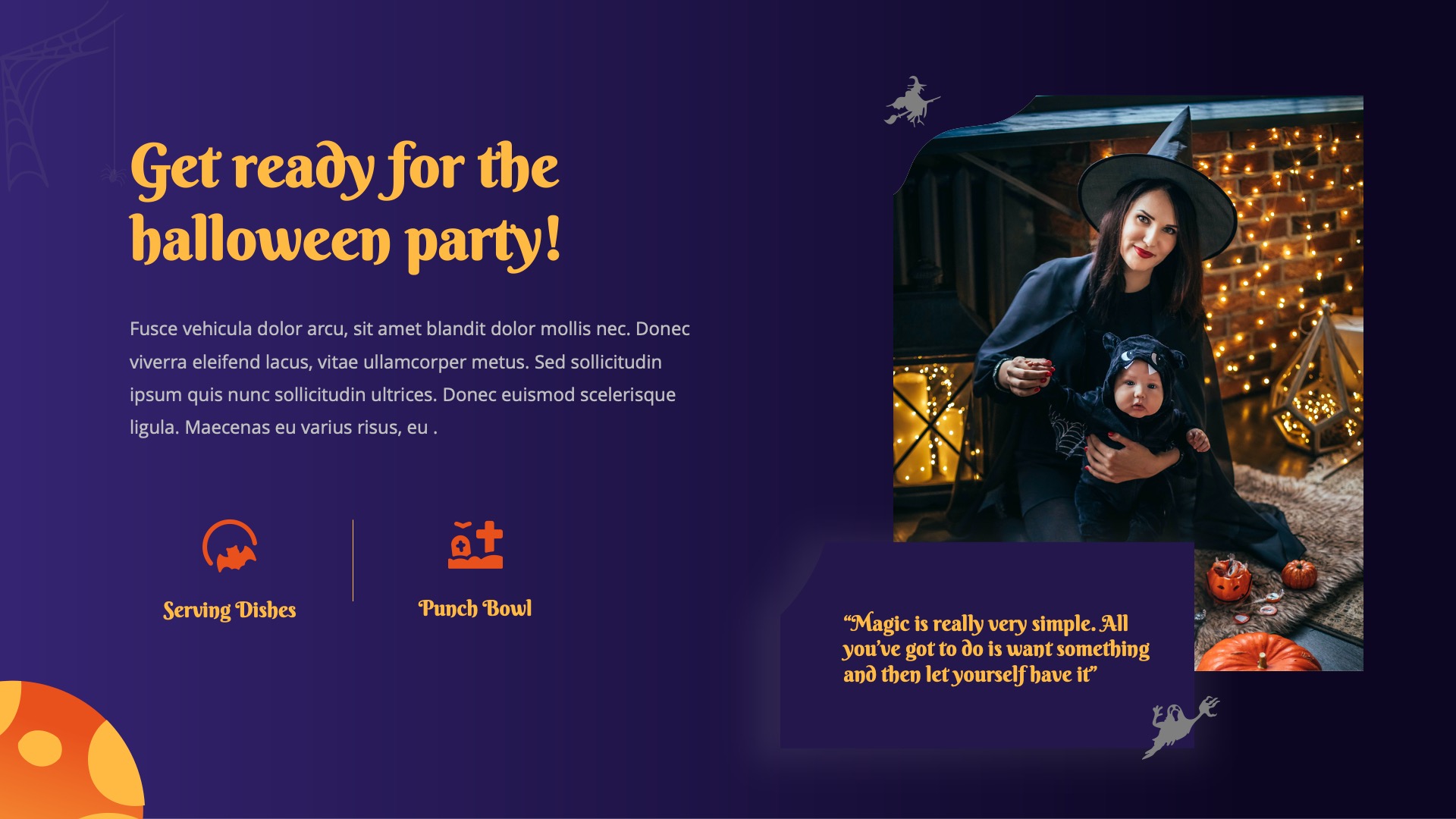 Mistery - Halloween Theme Powerpoint Template, Presentation Templates