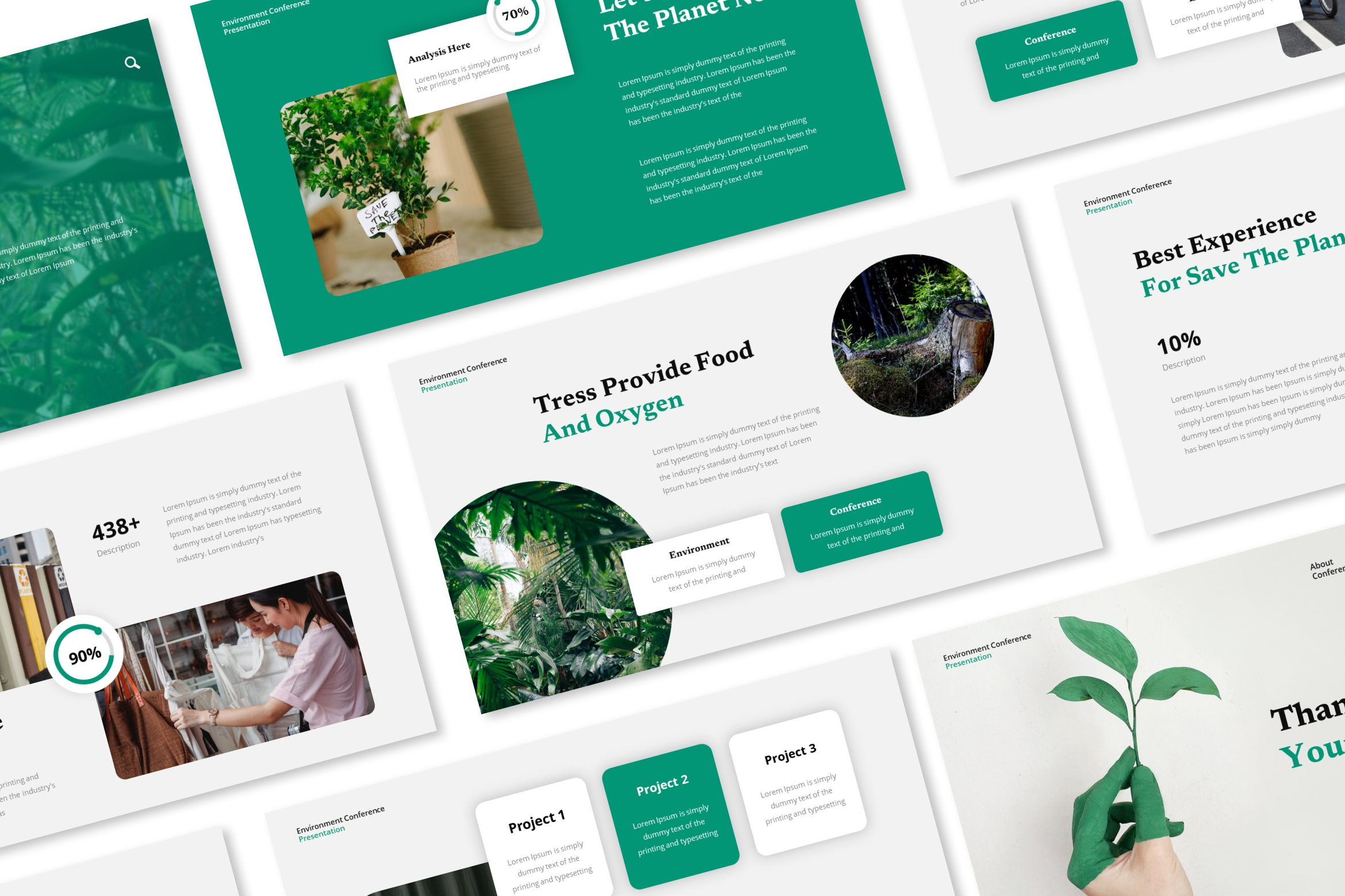 Environment Conference Google Slides Presentation Template ...