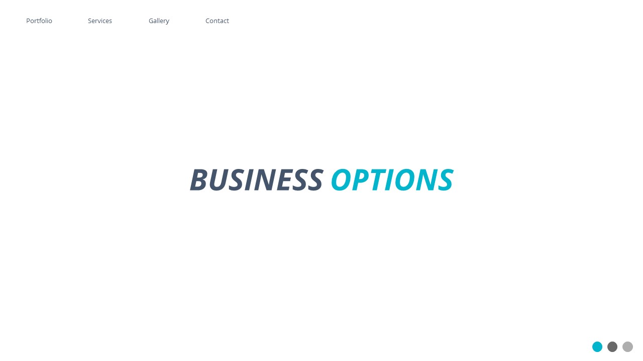 Business Options Powerpoint Template, Presentation Templates | GraphicRiver