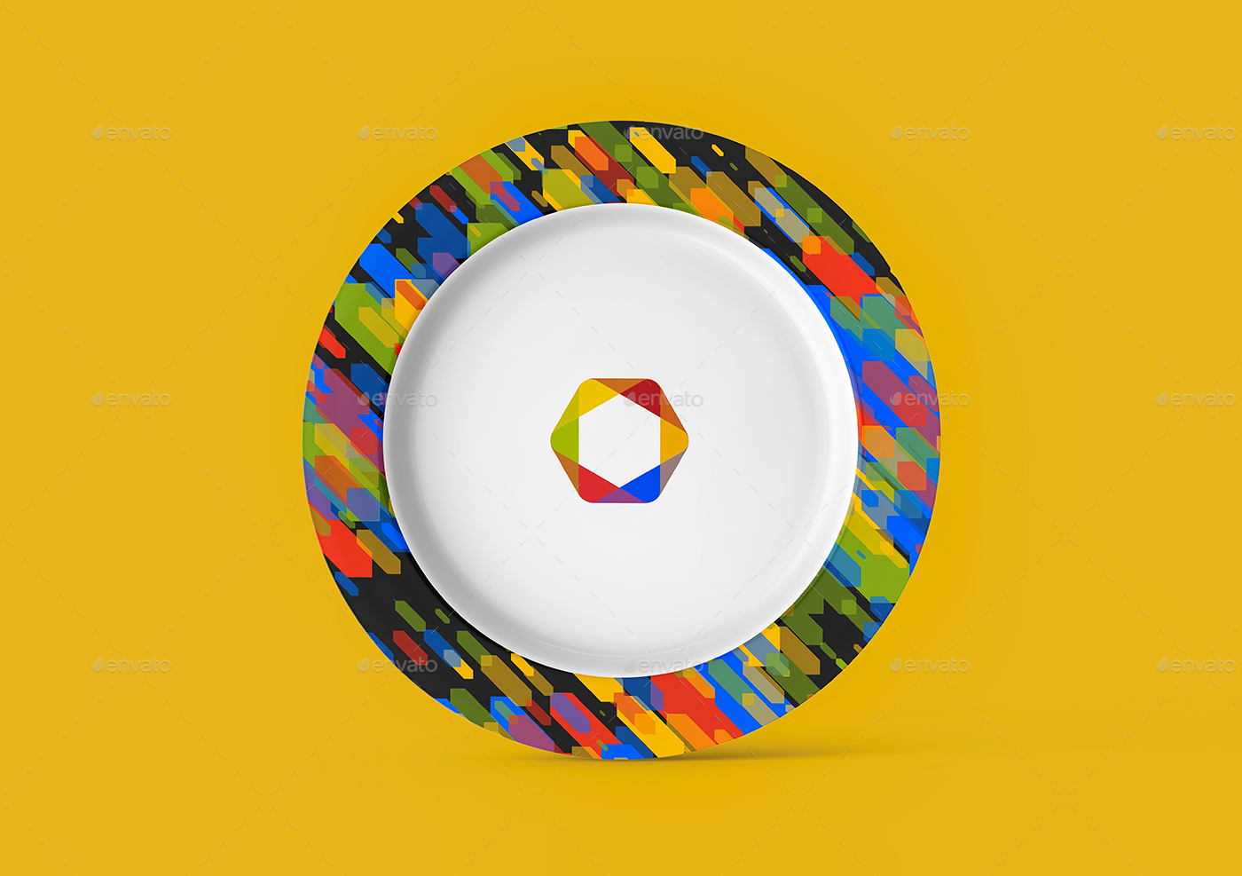 Basics Dinner Plate Design Mockup, Graphics | GraphicRiver