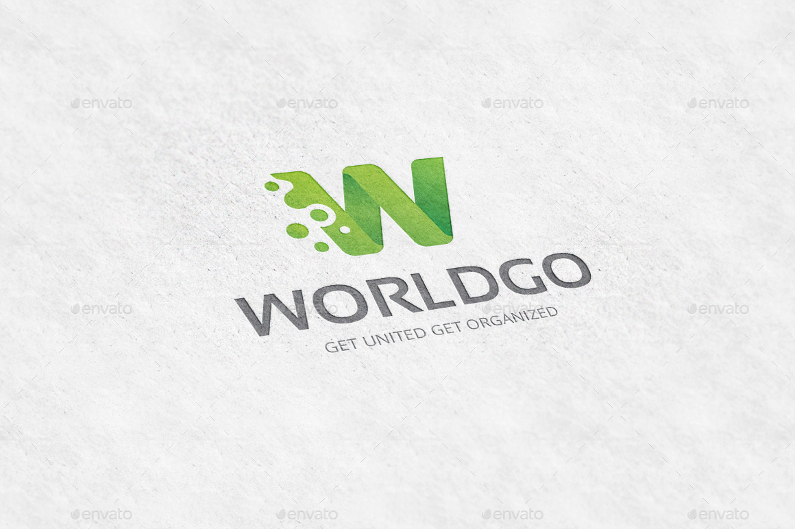 Worldgo Letter W Logo Template, Logo Templates | GraphicRiver