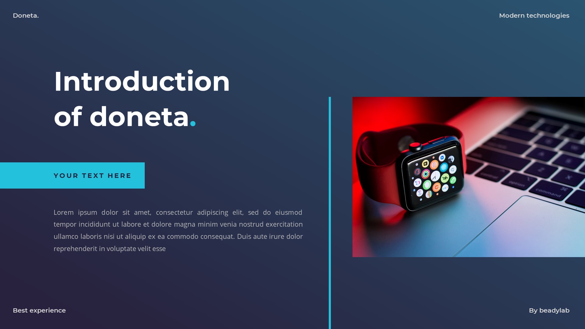 Doneta - Smartwatch PowerPoint Template, Presentation Templates ...
