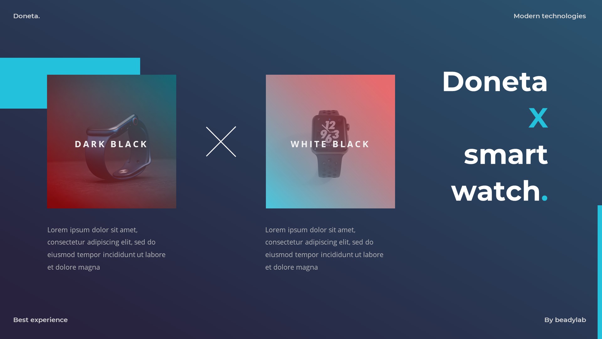 Doneta - Smartwatch PowerPoint Template, Presentation Templates ...