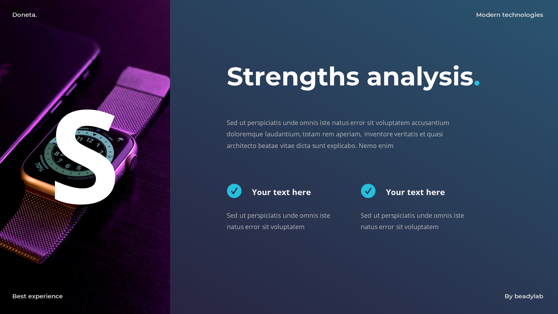 Doneta - Smartwatch PowerPoint Template, Presentation Templates ...