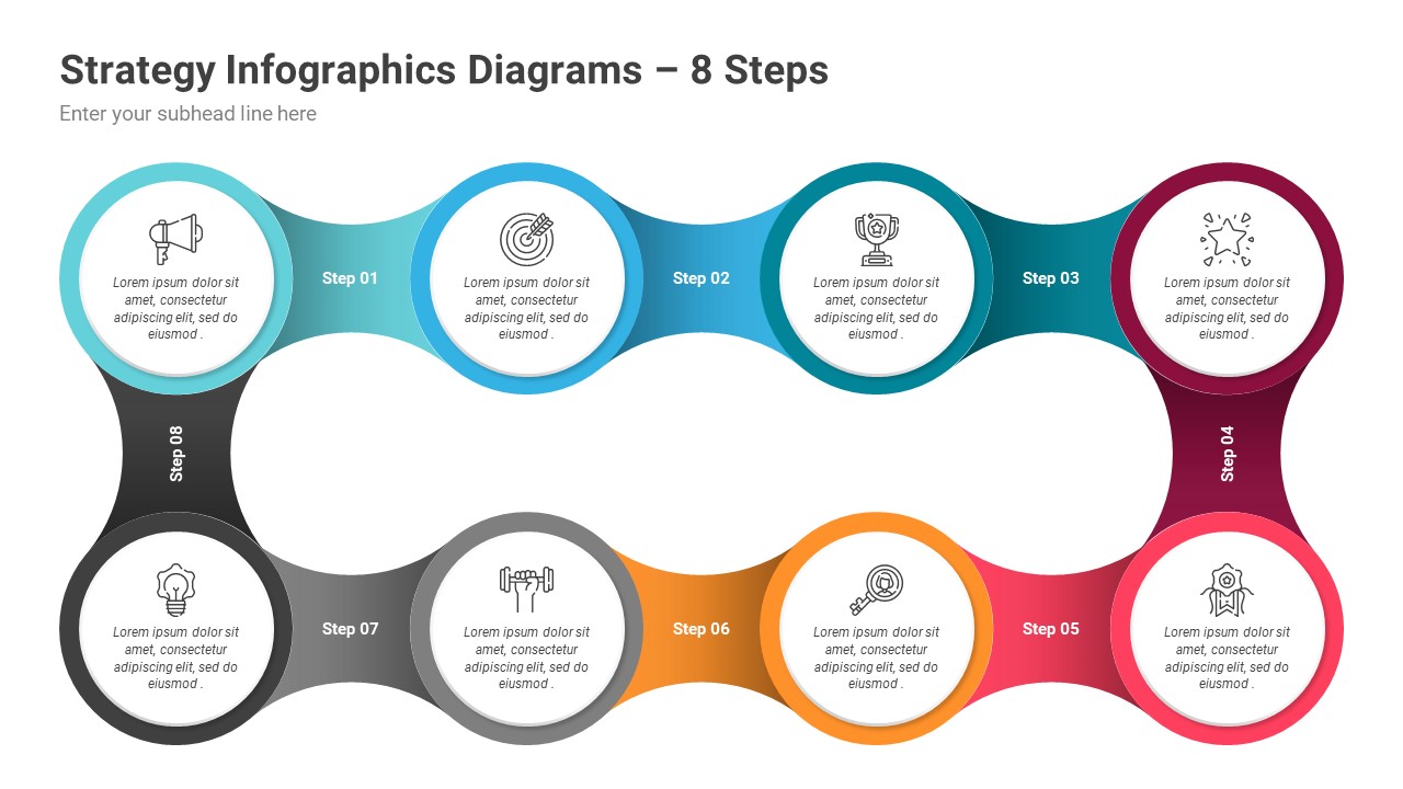 Strategy Infographics PowerPoint Template Diagrams, Presentation Templates