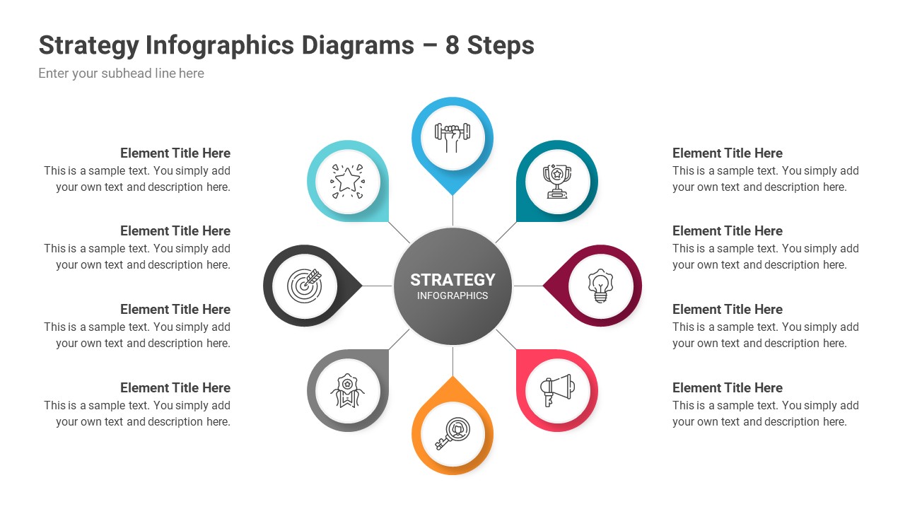 Strategy Infographics PowerPoint Template Diagrams, Presentation Templates