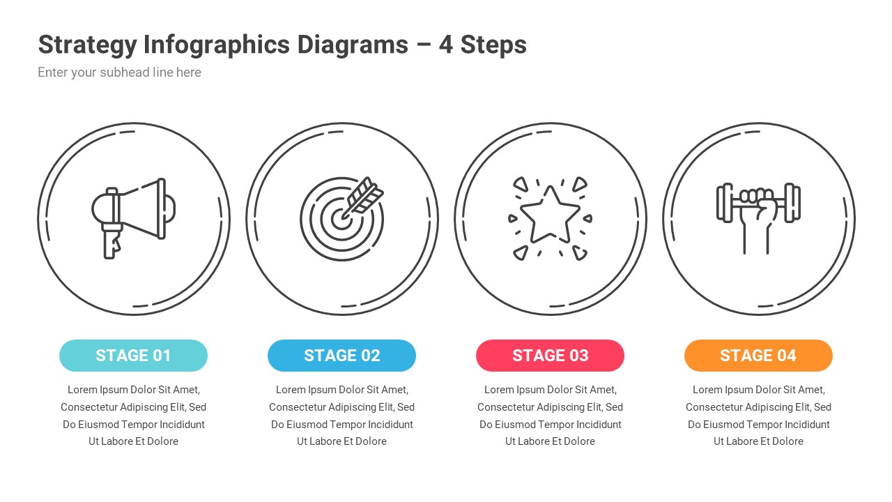 Strategy Infographics PowerPoint Template Diagrams, Presentation Templates