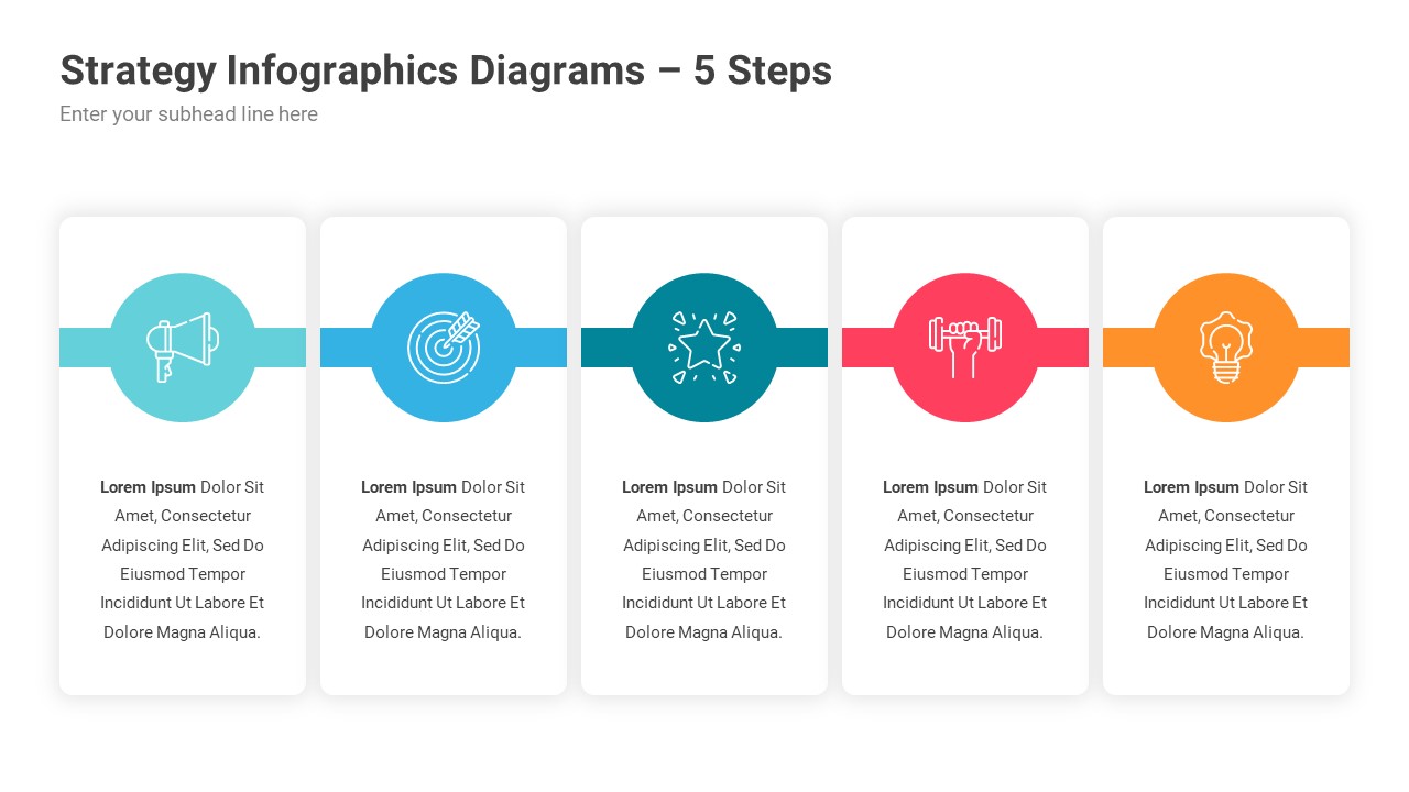 Strategy Infographics PowerPoint Template Diagrams, Presentation Templates