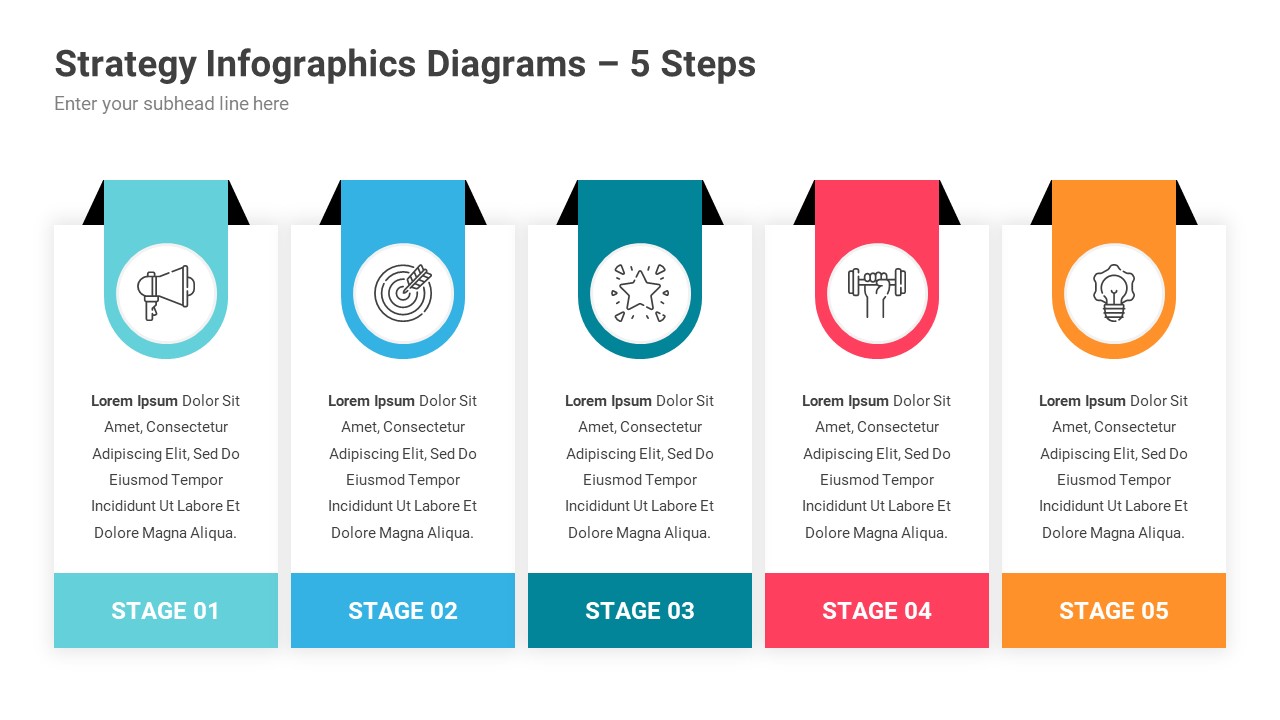 Strategy Infographics PowerPoint Template Diagrams, Presentation Templates