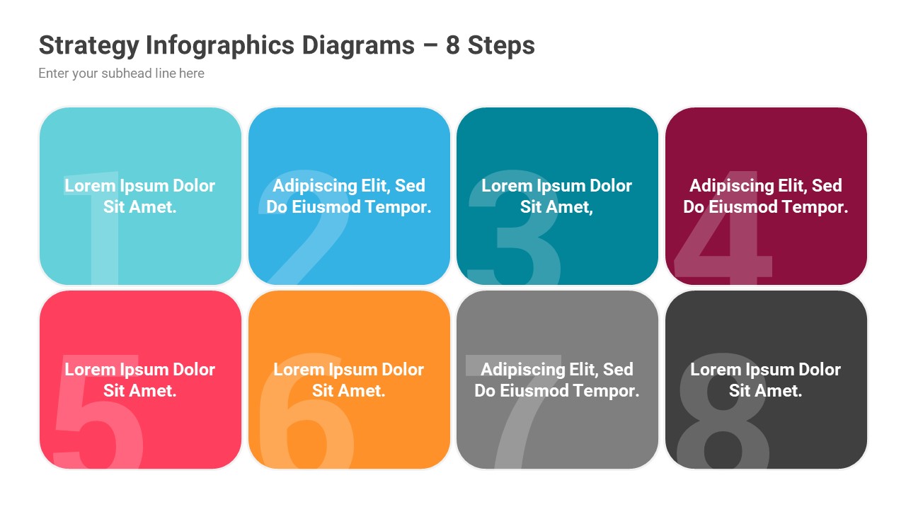 Strategy Infographics PowerPoint Template Diagrams, Presentation Templates