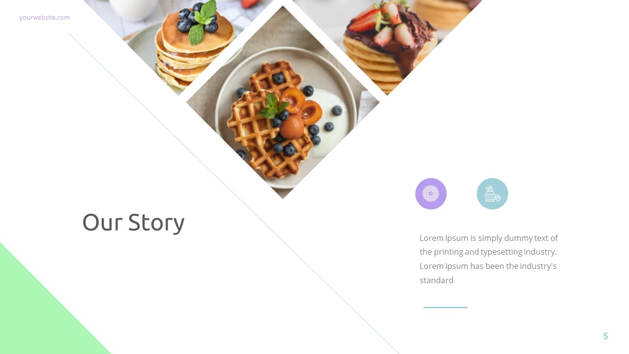 Lezatto Dessert Presentation Template, Presentation Templates ...