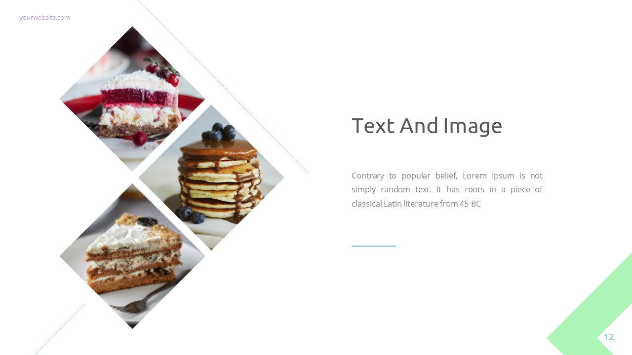 Lezatto Dessert Presentation Template, Presentation Templates ...