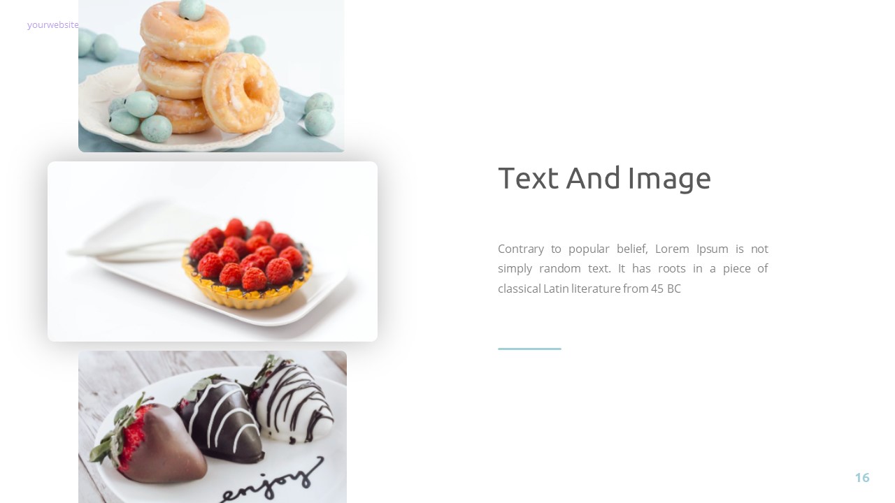 Lezatto Dessert Presentation Template, Presentation Templates ...