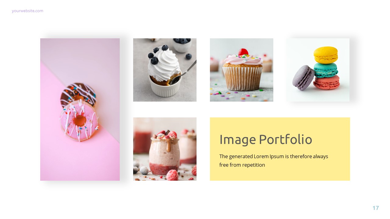 Lezatto Dessert Presentation Template, Presentation Templates ...