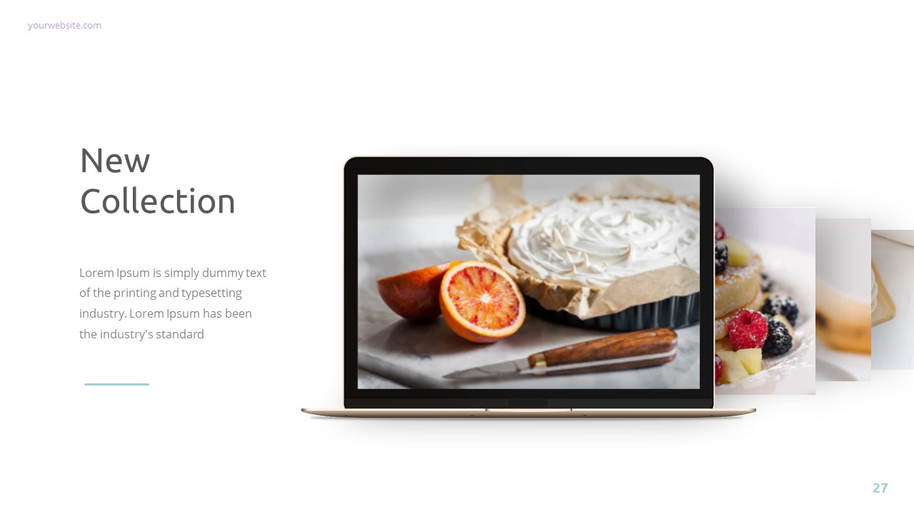Lezatto Dessert Presentation Template, Presentation Templates ...