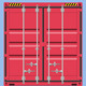 Freight Container, Vectors | GraphicRiver