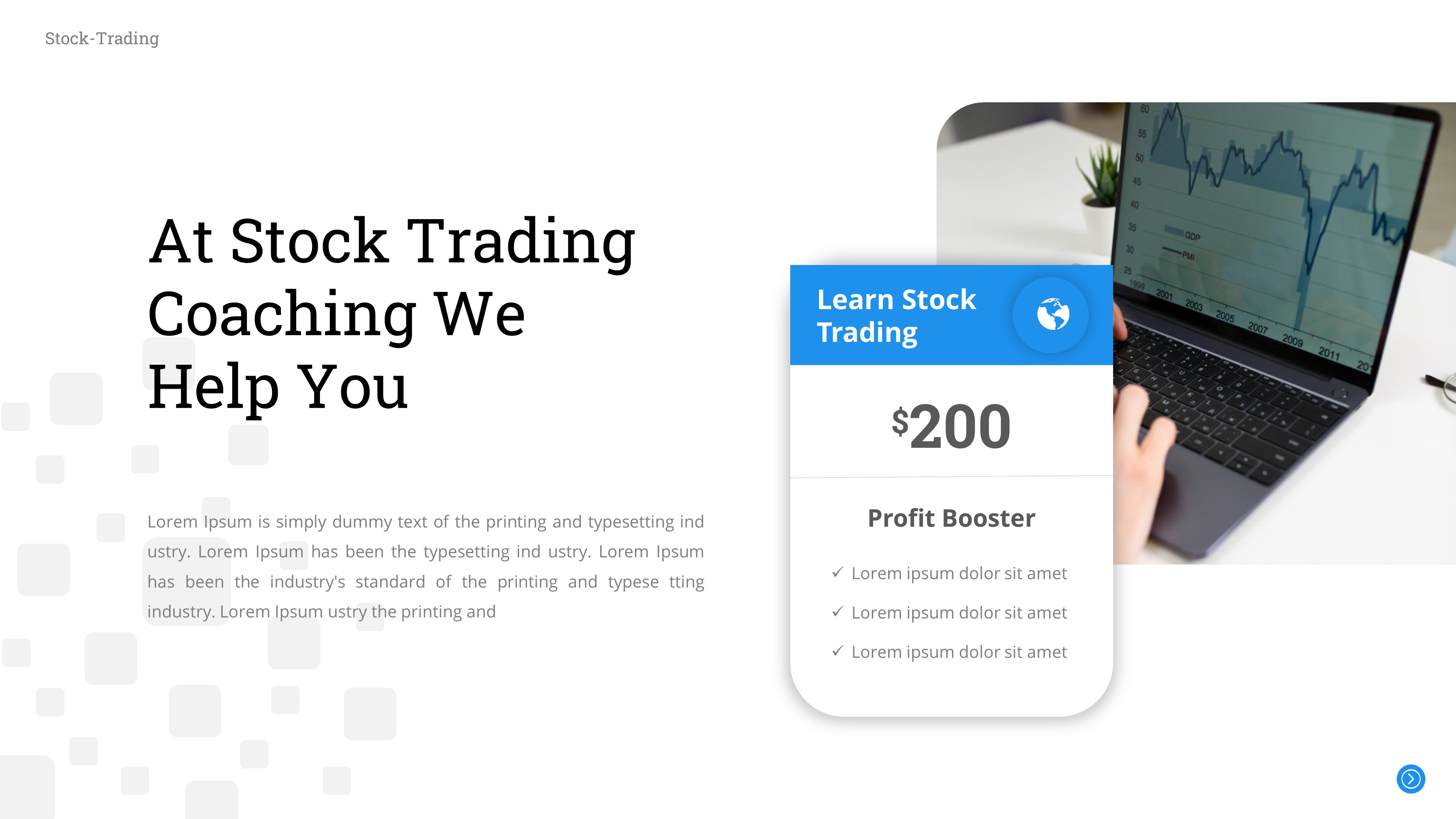 Stock Trading Powerpoint Template Presentation, Presentation Templates