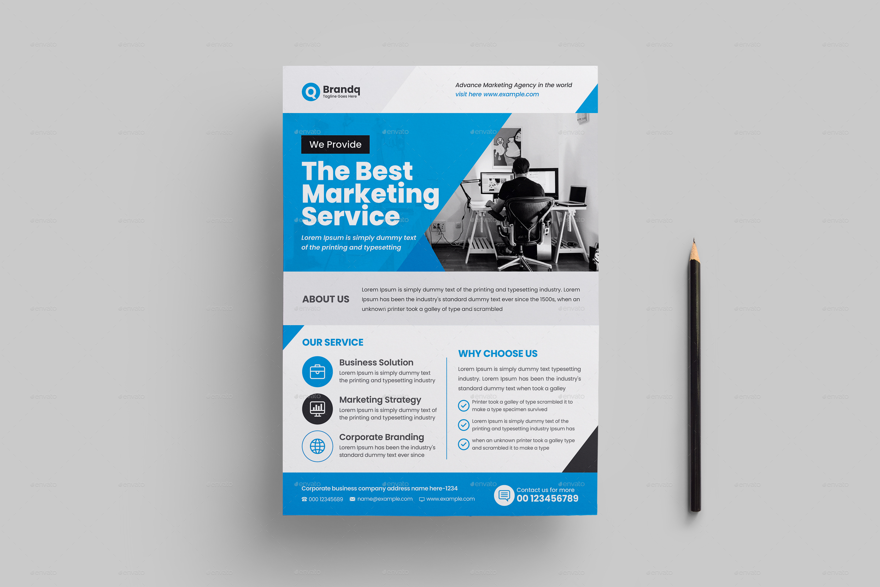 Corporate Flyer, Print Templates | GraphicRiver