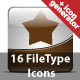 16 File Type Icon, Icons | GraphicRiver