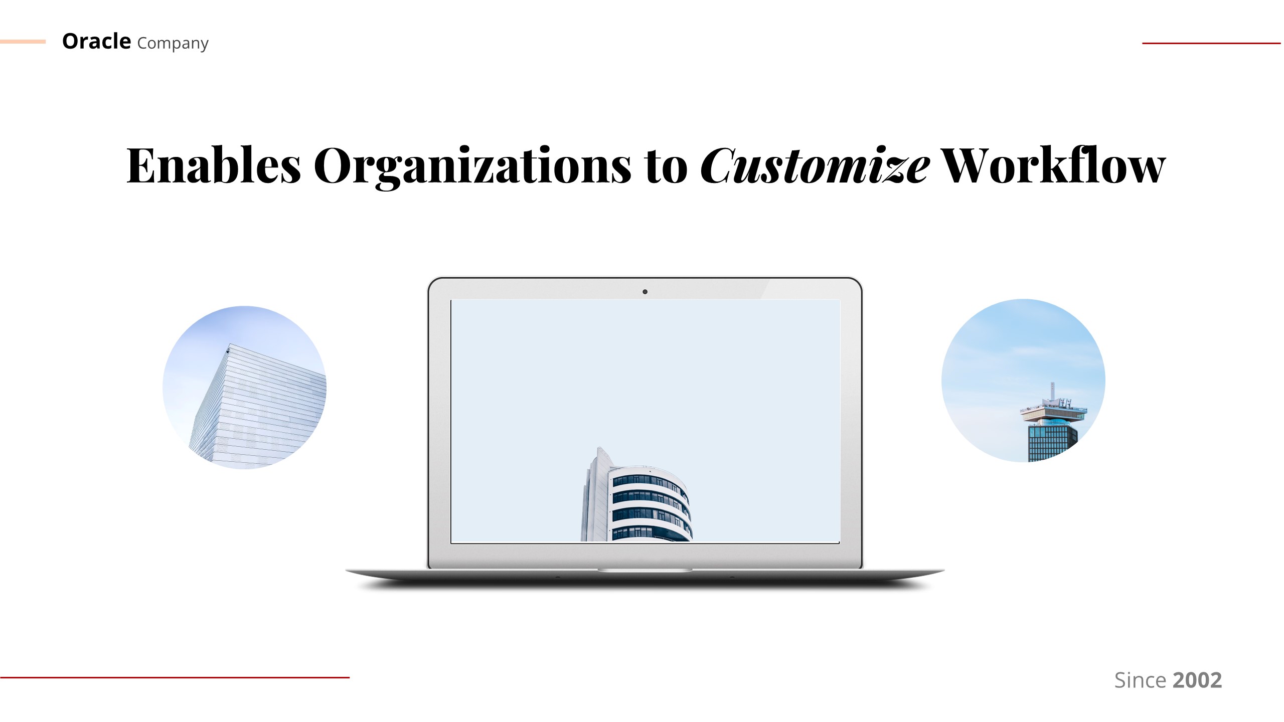 Oracle - Minimal Presentation Google Slides Template, Presentation ...