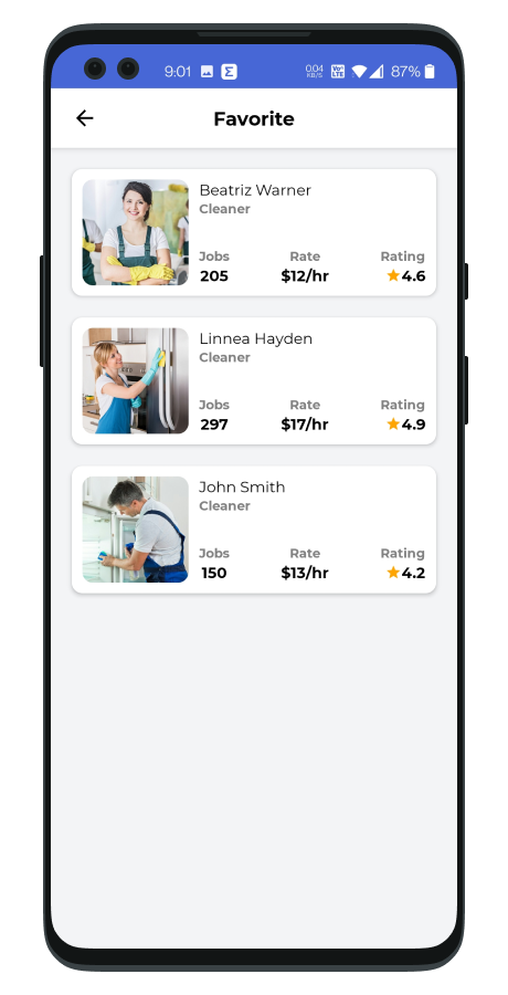 Home Service Finder & Provider Booking Template in React Native | 2 ...