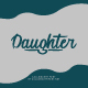 Daughter Calligraphy Brush Font, Fonts | GraphicRiver