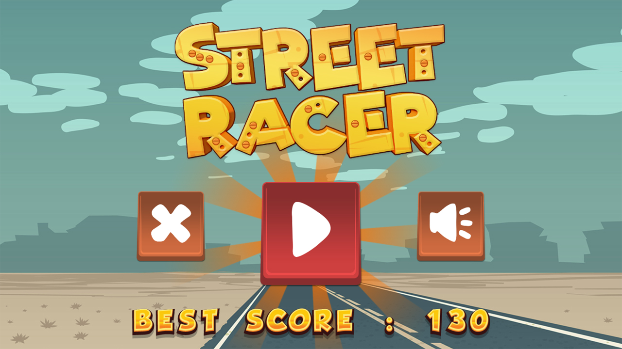 Street Racer Game (Construct 3 | C3P | HTML5 | Cordova | XCode | Android Studio) Endless Car ...