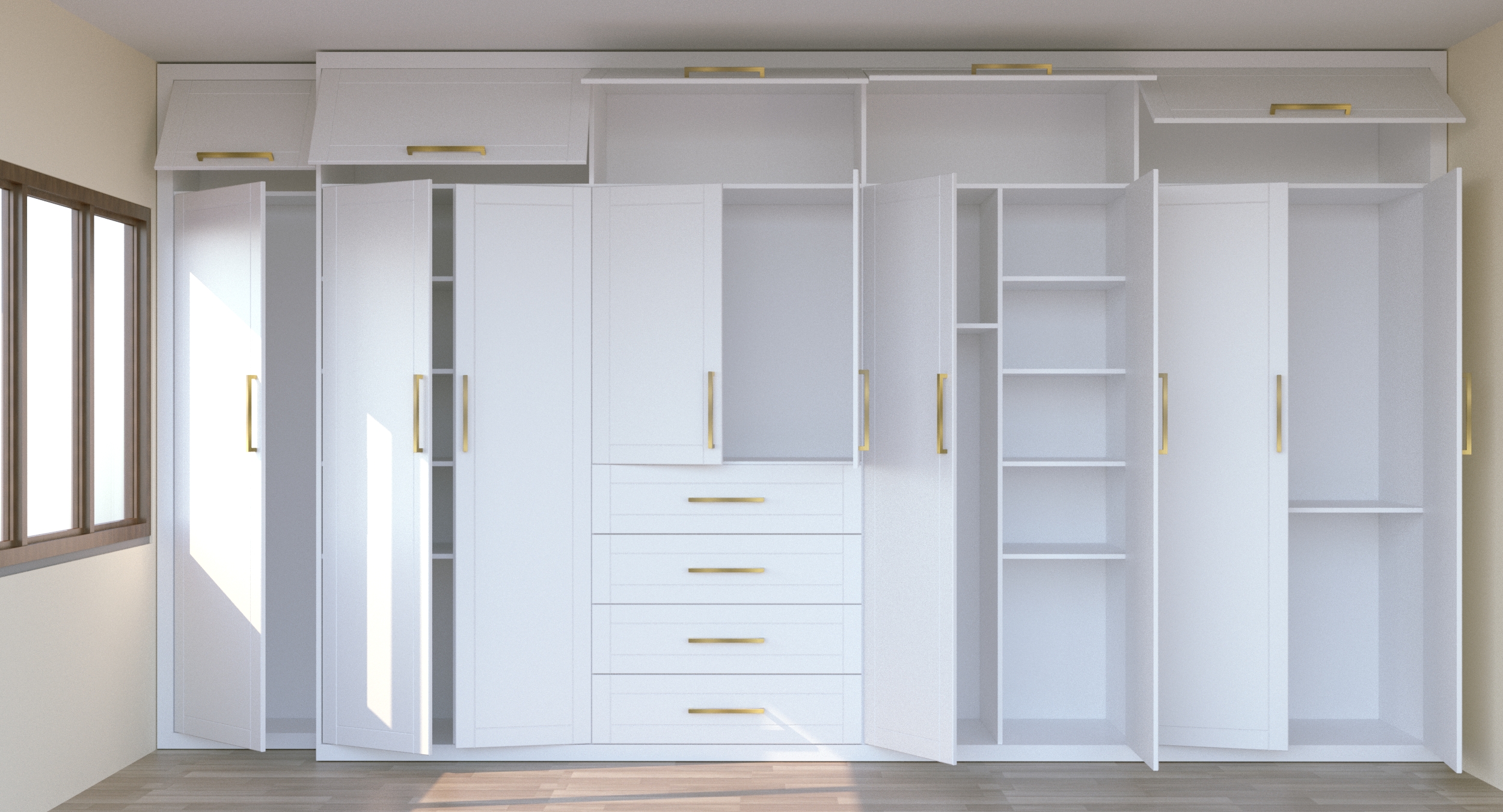 Low Poly Realistic Wardrobe Design by uygdizaynsales | 3DOcean