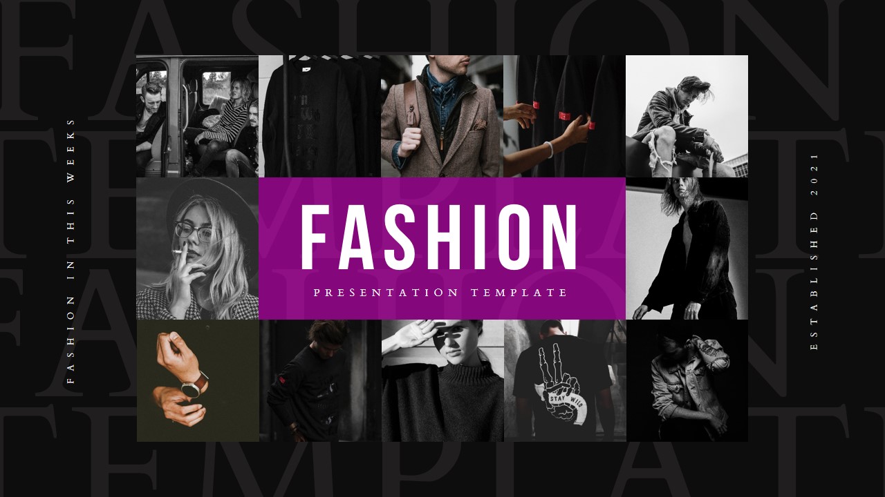 Fashion & Clothing Presentation Template Vol. 03, Presentation Templates