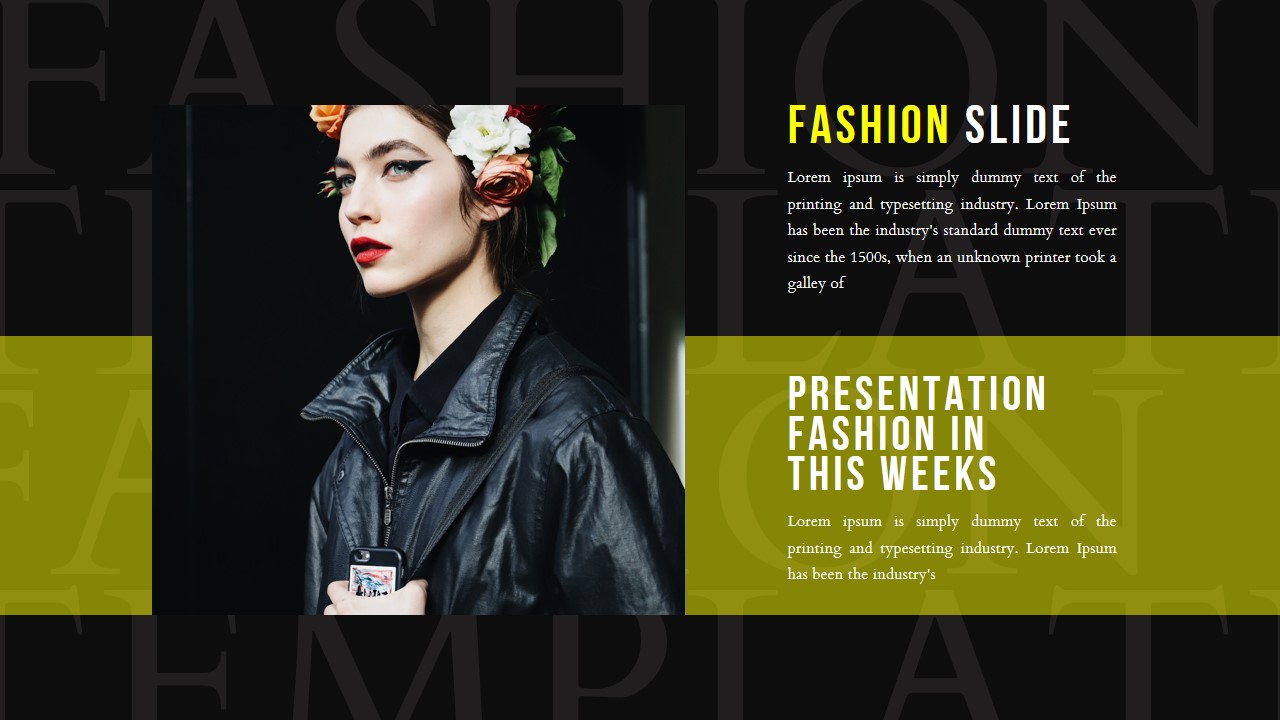 Fashion & Clothing Presentation Template Vol. 03, Presentation Templates