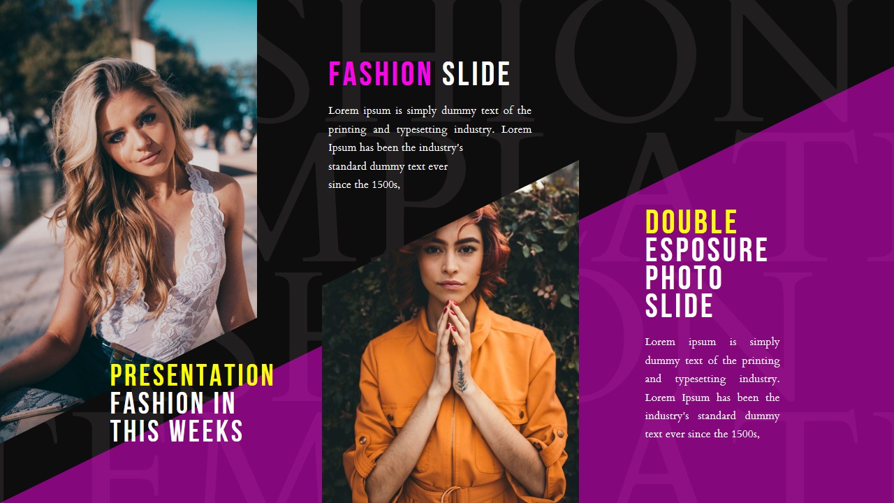Fashion & Clothing Presentation Template Vol. 03, Presentation Templates