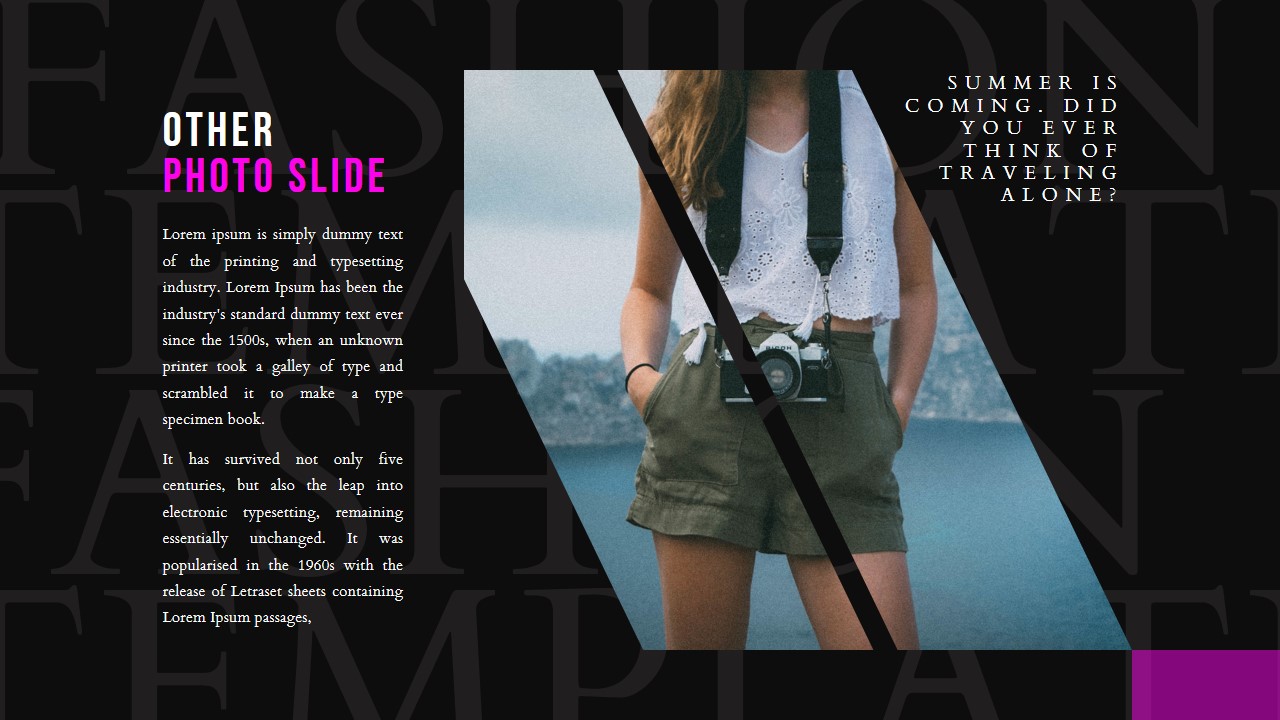 Fashion & Clothing Presentation Template Vol. 03, Presentation Templates