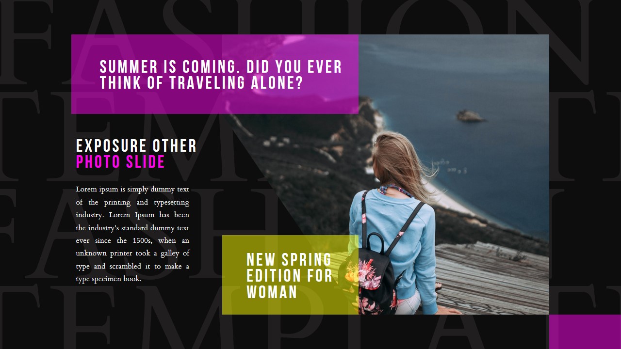 Fashion & Clothing Presentation Template Vol. 03, Presentation Templates