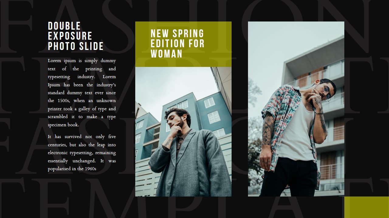 Fashion & Clothing Presentation Template Vol. 03, Presentation Templates