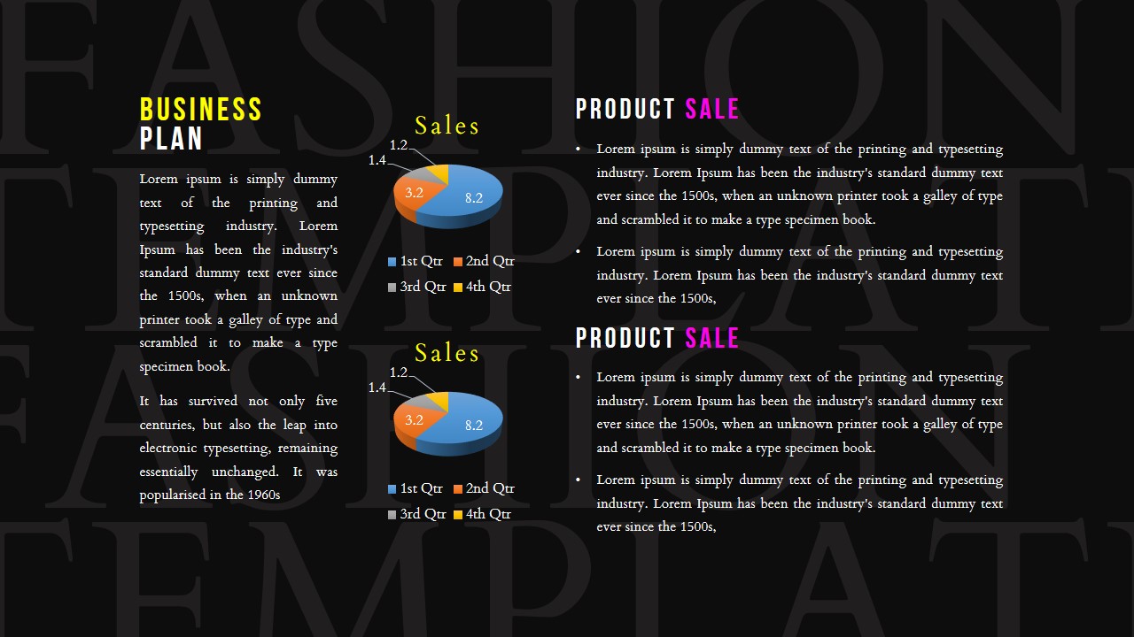 Fashion & Clothing Presentation Template Vol. 03, Presentation Templates