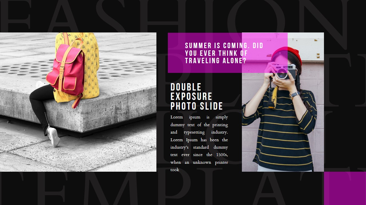 Fashion & Clothing Presentation Template Vol. 03, Presentation Templates