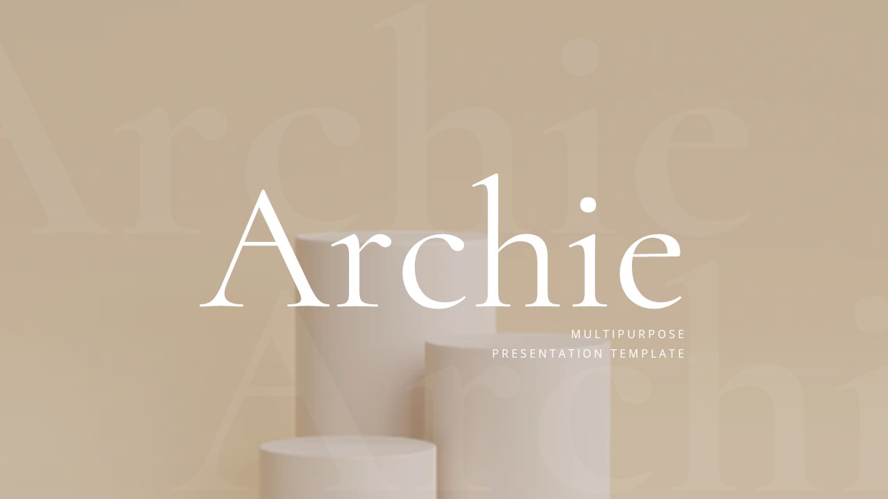Archie - Architecture Power Template, Presentation Templates | GraphicRiver