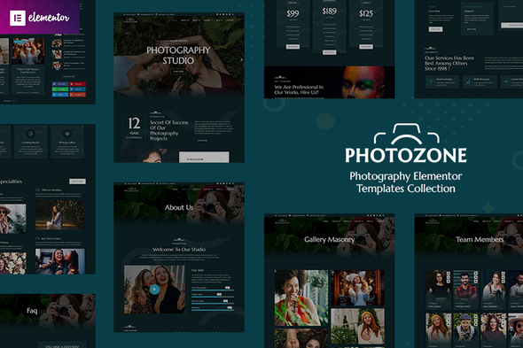 Photozone – Photography Elementor Po Template Kit by bosathemes ...