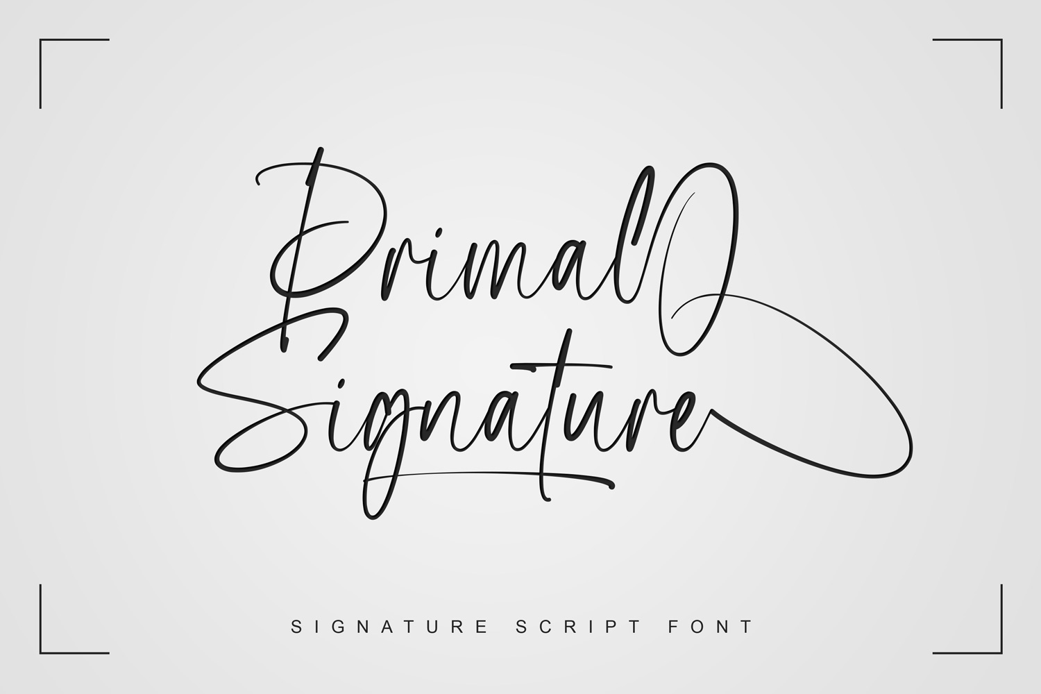 Primal Signature, Fonts | GraphicRiver