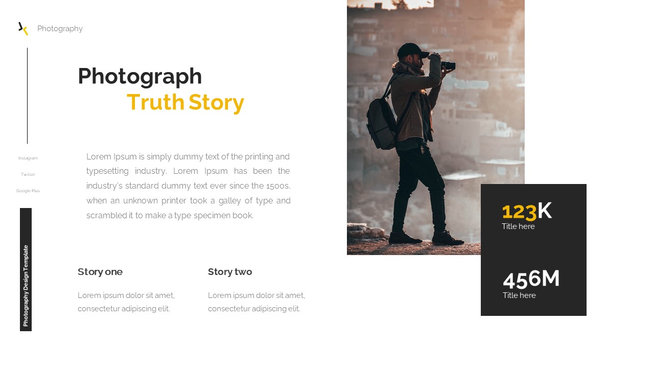 Photography Powerpoint Template, Presentation Templates | GraphicRiver