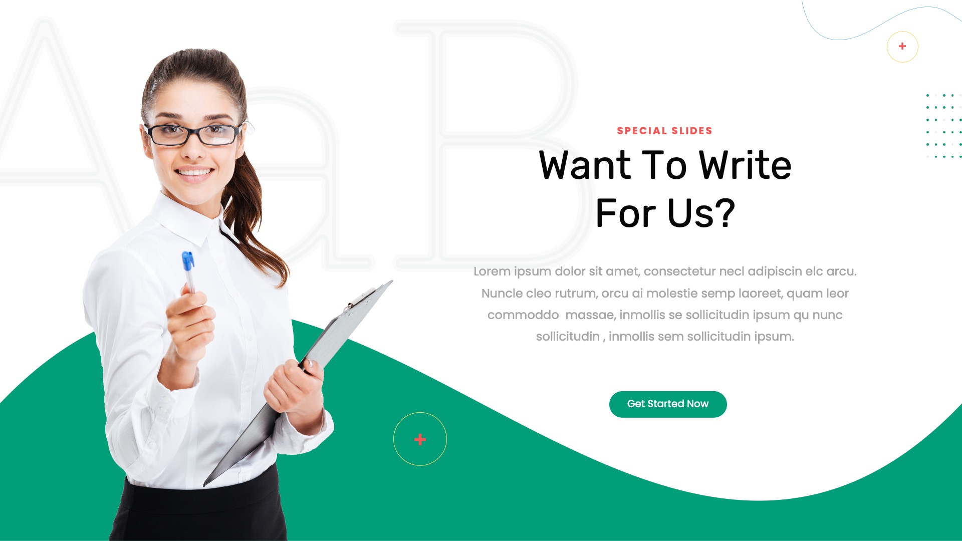 Creatter - Content Writer & Copywriter Google Slides Template ...