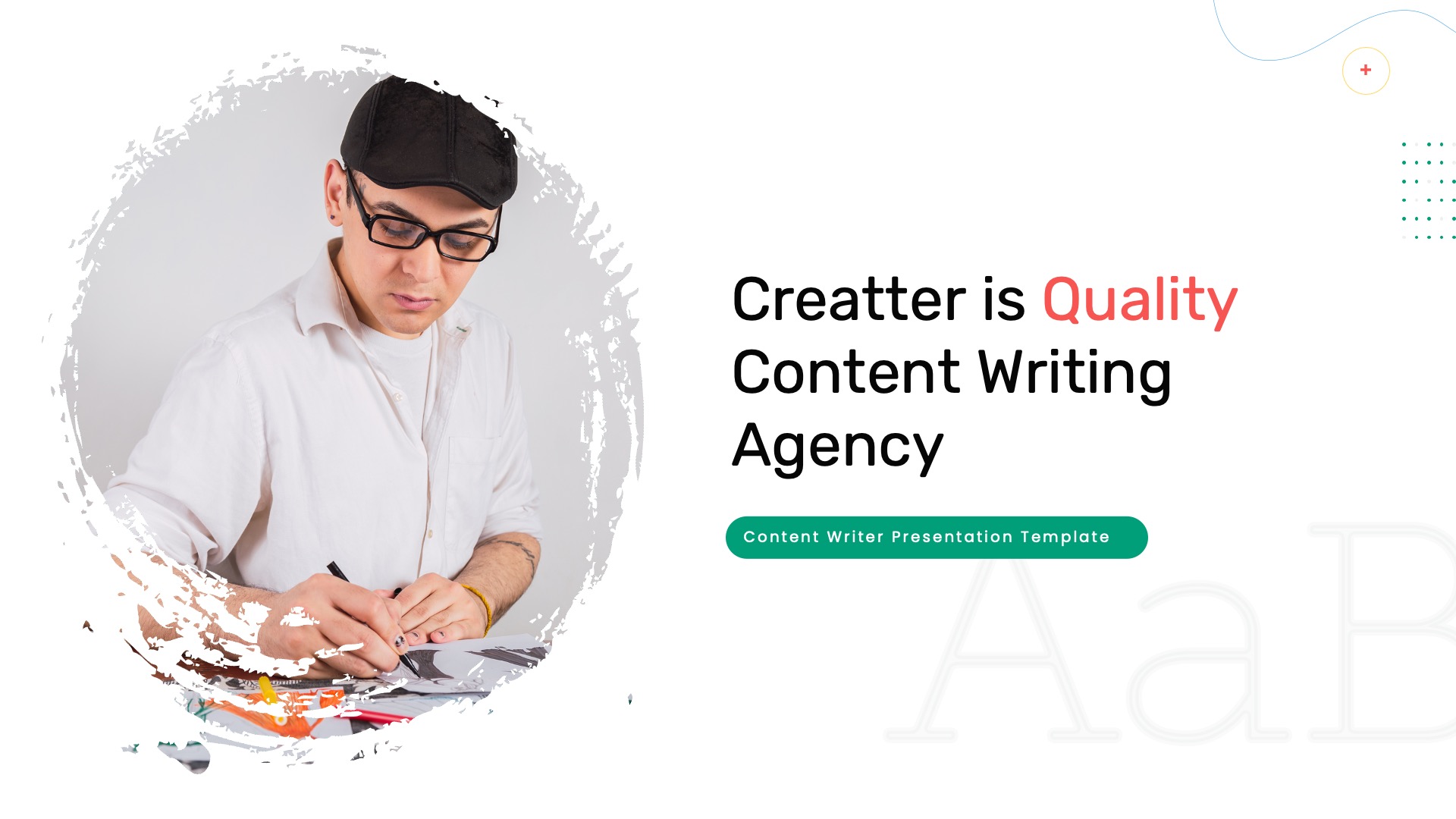 Creatter - Content Writer & Copywriter Google Slides Template ...