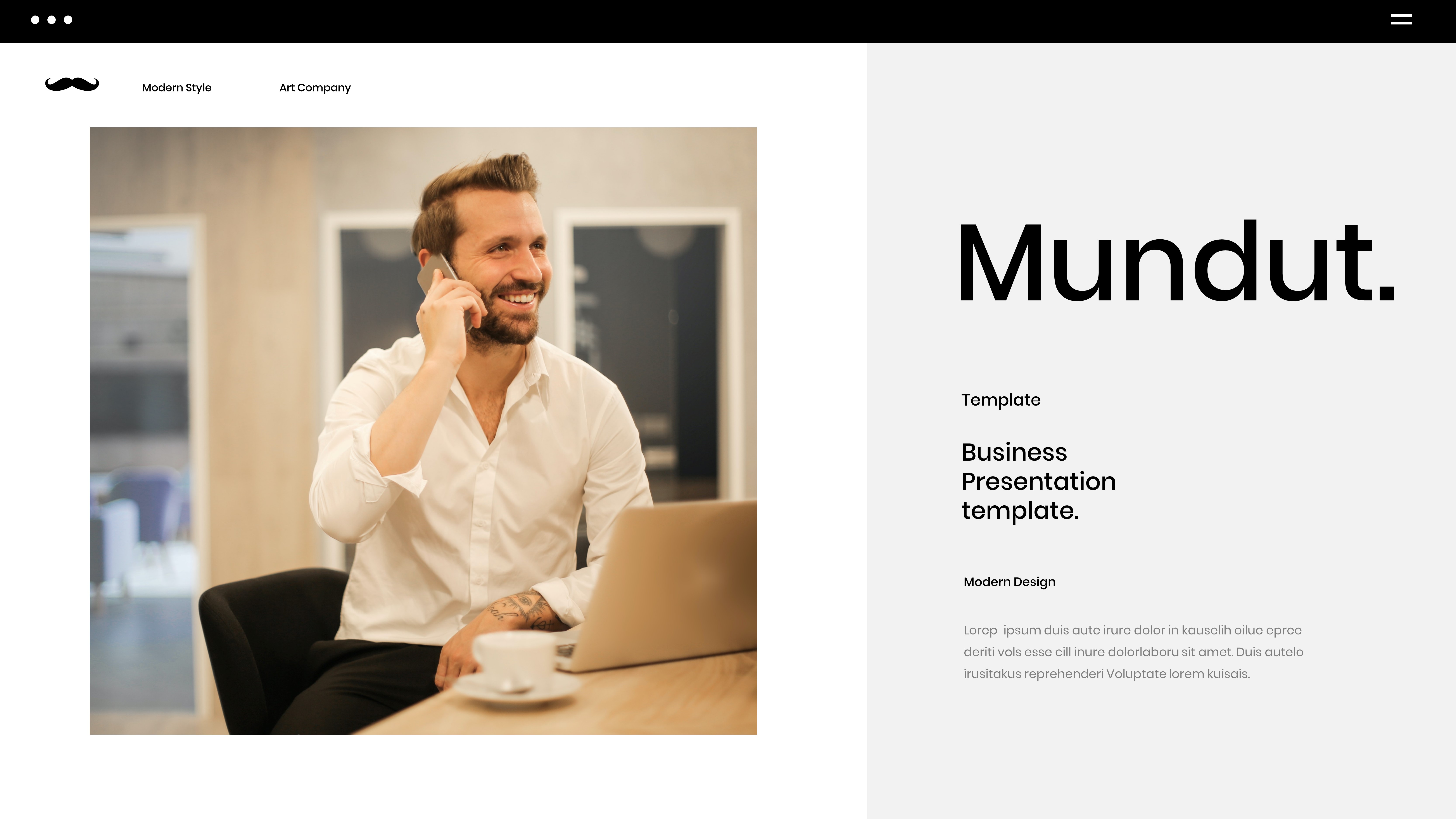 Mundut – Business Google Slides Template, Presentation Templates ...