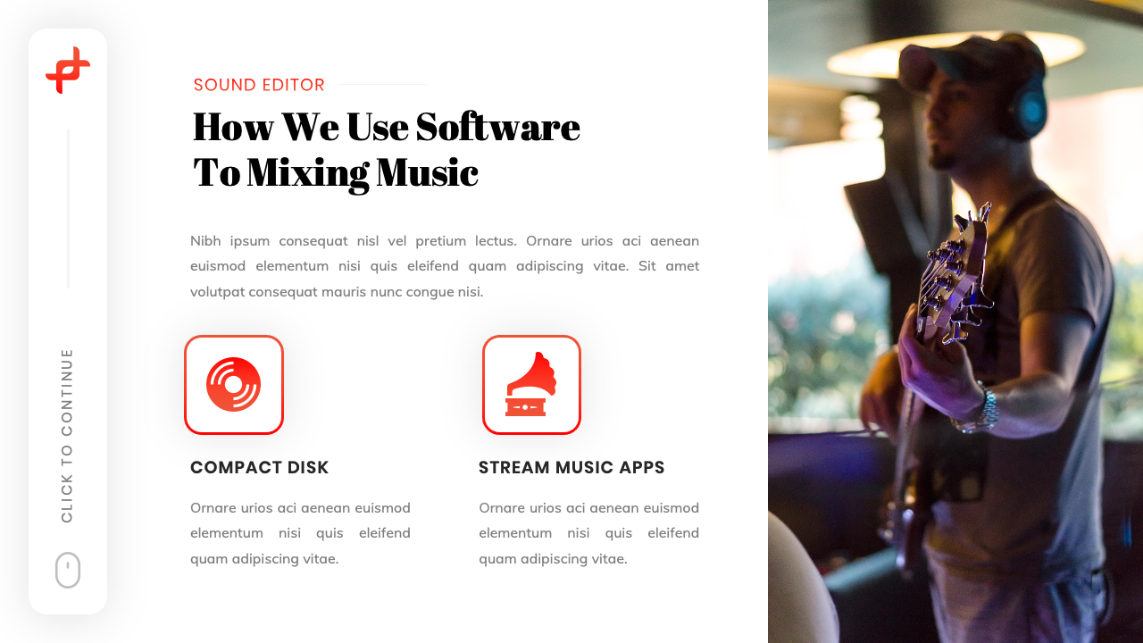 Hipbeat - Music Producer & Recording Studio Google Slides Template ...